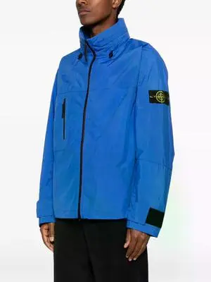 Stone Island Logo-patch Zip-up Jacket
