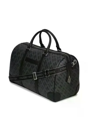 Karl Lagerfeld Ikon Monogram Duffle Bag