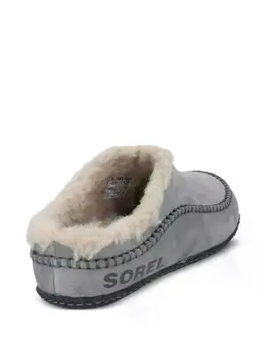 Sorel Stitched Shearling Slippers