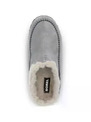 Sorel Stitched Shearling Slippers