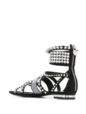 Philipp Plein Studded 25mm Sandals