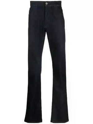 BILLIONAIRE Logo-embroidered Bootcut Jeans