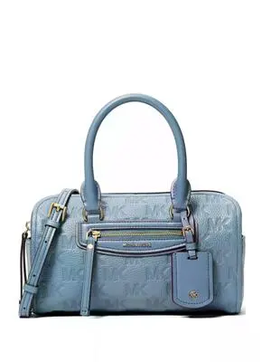 Michael Kors Pebbled Leather Tote Bag With Debossed Logo