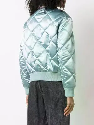 Philipp Plein Quilted Bomber Jacket