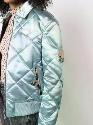 Philipp Plein Quilted Bomber Jacket