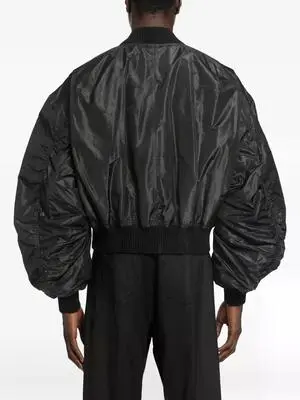 Rick Owens Secchia Flight Bomber Jacket - Black