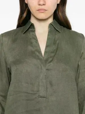 ARCHIVIO '67 V-neck Shirt Dress