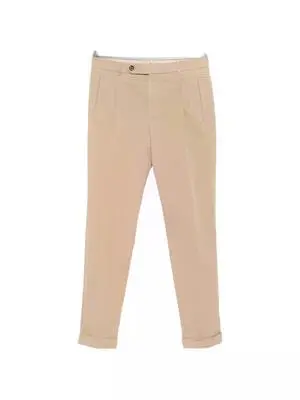 BERWICH Pleated Turned-up-cuff Trousers