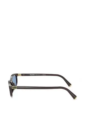Miu Miu Oval-frame Sunglasses