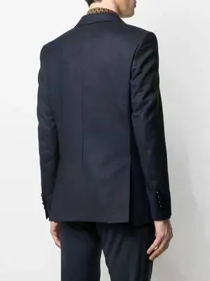 BILLIONAIRE Crest Motif Wool Blazer