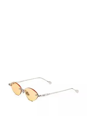 KUBORAUM H65 Rimless Cat-eye Sunglasses - Orange