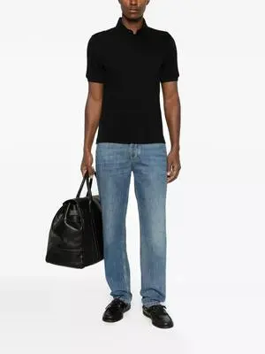 Brunello Cucinelli Short-sleeve Polo Shirt