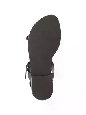 Ash Piper Stud-embellished Buckle-strap Sandals - Brown