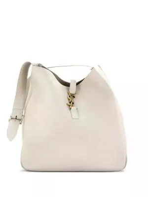 Saint Laurent Le 5 A 7 Supple Leather Large Hobo Bag