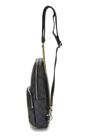 LOUIS VUITTON Damier Graphite Interlinked Avenue Sling