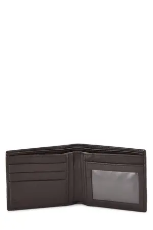 Gucci Gg Supreme Canvas Bifold Wallet - Brown
