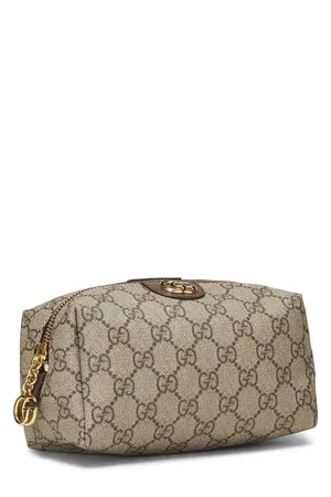 Gucci Gg Supreme Canvas Pouch