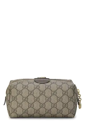 Gucci Gg Supreme Canvas Pouch