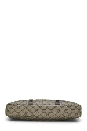 Gucci Gg Supreme Briefcase - Brown