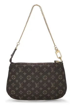 LOUIS VUITTON Monogram Idylle Pochette - Brown