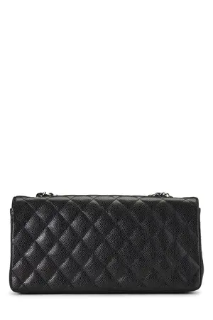 Chanel Caviar East West Flap Bag