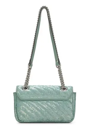 Gucci Sequin Marmont Matelassé Shoulder Bag