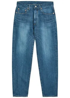BLUE BLUE Relaxed Tapered-leg Jeans