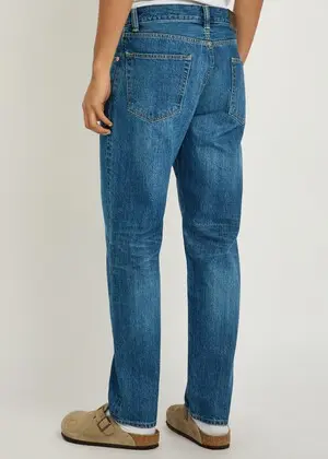 BLUE BLUE Relaxed Tapered-leg Jeans