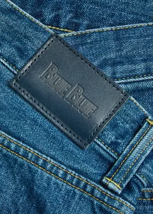 BLUE BLUE Relaxed Tapered-leg Jeans