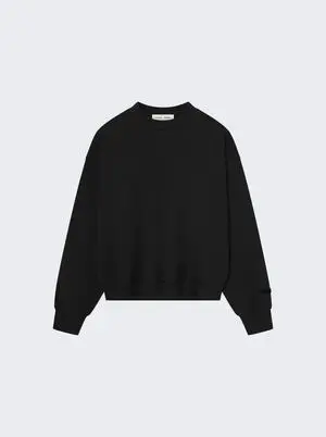Fear Of God Classic Fit Fleece Crewneck - Black