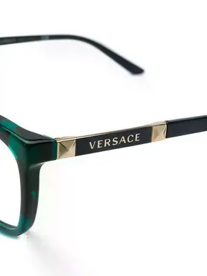 Versace Square Frame Glasses