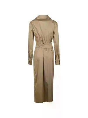 Max Mara Belted Midi Dress