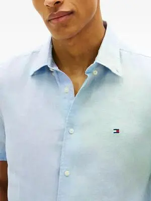 Tommy Hilfiger Logo-embroidered Shirt