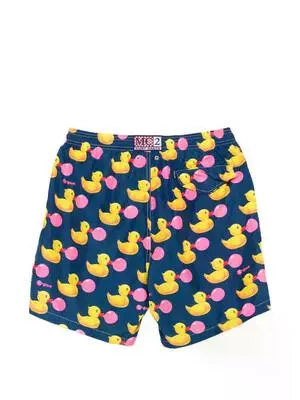 MC2 SAINT BARTH Lighting Duck-print Swim Shorts