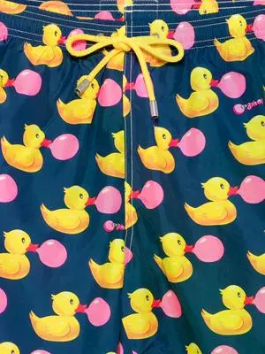 MC2 SAINT BARTH Lighting Duck-print Swim Shorts