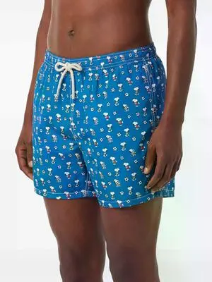 MC2 SAINT BARTH X Peanuts Drawstring Swim Shorts - Blue
