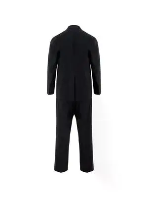 Tagliatore Double-breasted Wool Suit - Blue
