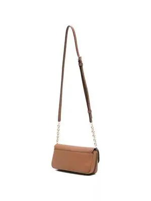 Michael Kors Small Nolita Logo-plaque Crossbody Bag - Neutrals