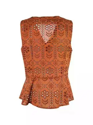 Paul Smith Embroidered V-neck Top