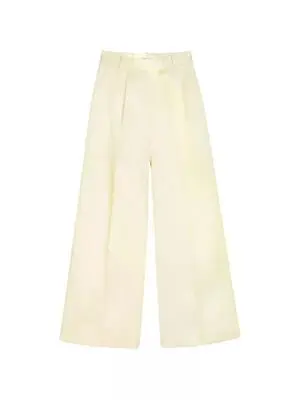 VORANIDA Pleated Wide-leg Trousers - Neutrals