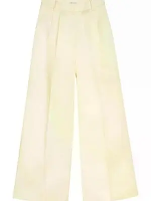 VORANIDA Pleated Wide-leg Trousers - Neutrals