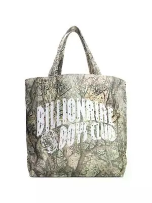 BILLIONAIRE BOYS CLUB Diamonds & Dollars Camouflage Tote Bag - Neutrals