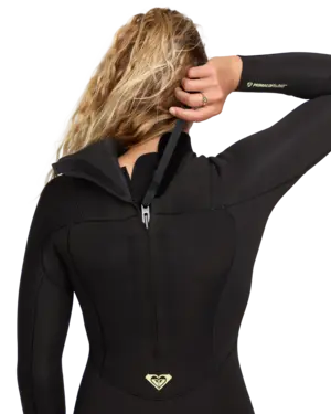 Roxy 4/3mm Prologue Gbs Back Zip Wetsuit - Black