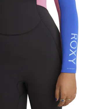 Roxy 3/2mm Prologue Gbs Back Zip Wetsuit - Cobalt