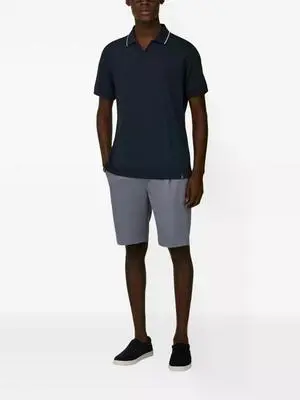 Boggi Milano Open-collar T-shirt