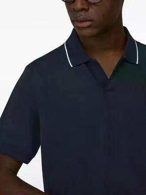 Boggi Milano Open-collar T-shirt