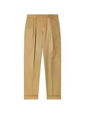 Paul Smith Double-pleat Trousers - Neutrals