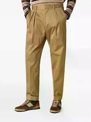 Paul Smith Double-pleat Trousers - Neutrals