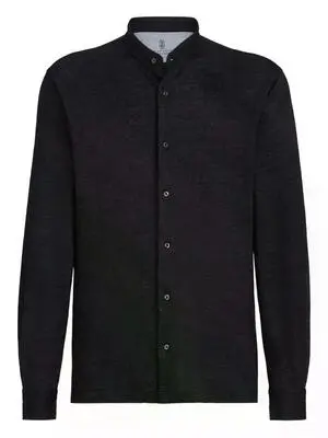 Brunello Cucinelli Mandarin-collar Shirt