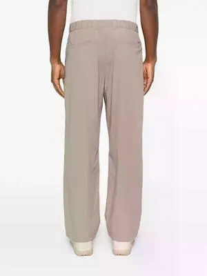 Herno Pleated Elasticated-waist Trousers - Neutrals